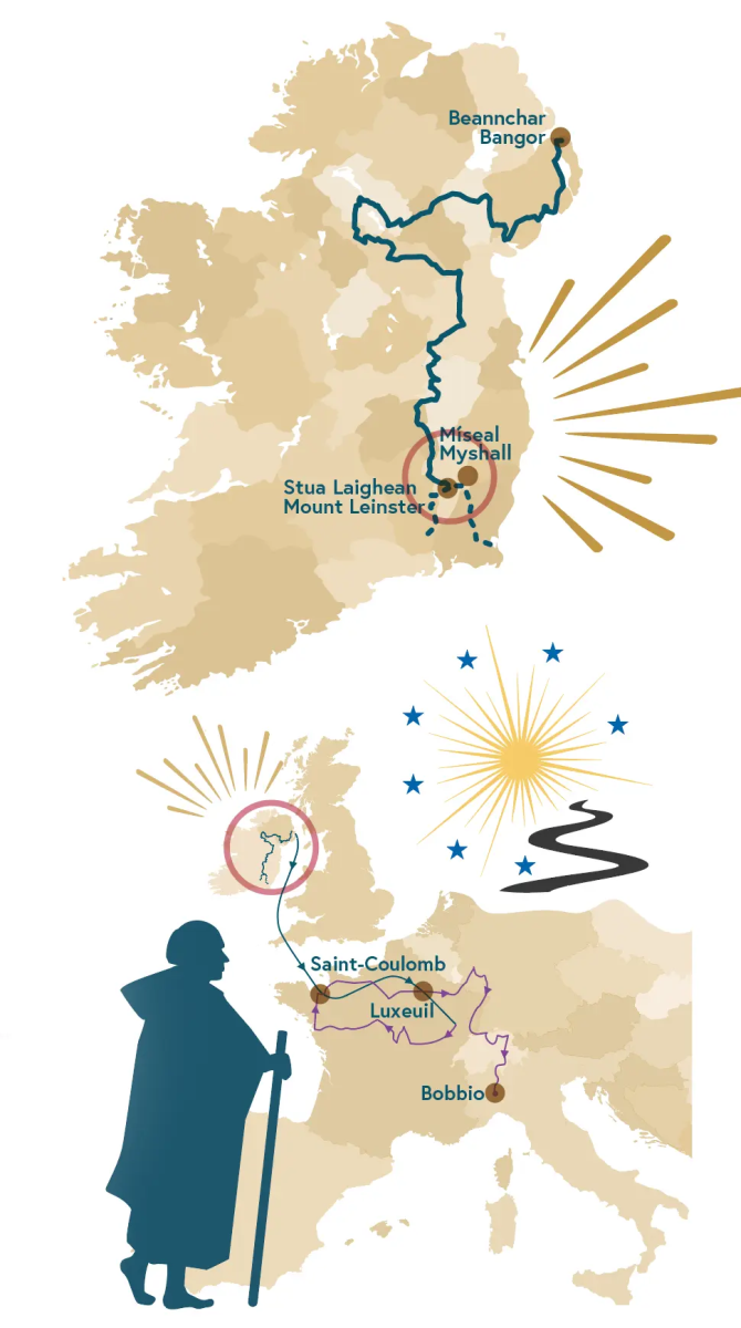 In his Steps – Friends of Columbanus, Bangor