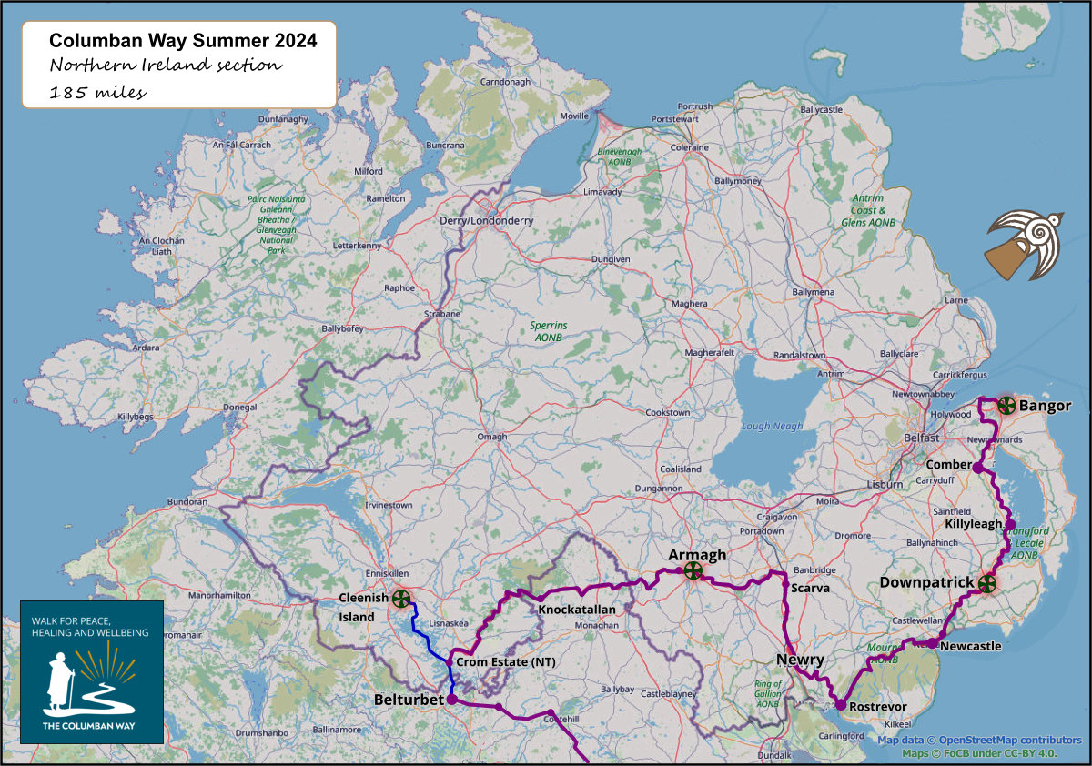 Columban Way Walk 2024 – Friends of Columbanus, Bangor