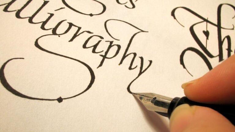 Calligraphy Workshop for Adults – Friends of Columbanus, Bangor